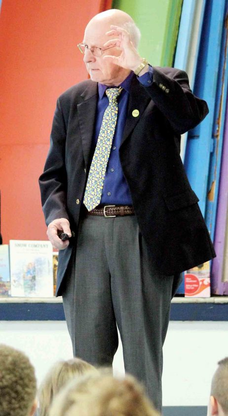 West Virginia Poet Laureate Marc Harshman visits area schools | News ...